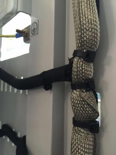 Self-closing Shielding Wrap